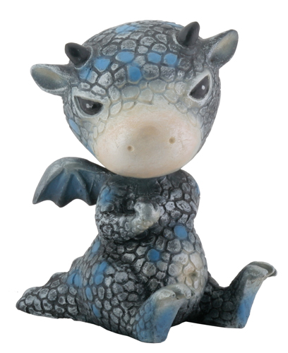 Mythical Vicious Baby Dragon Sitting Fantasy Figurine - Walmart.com