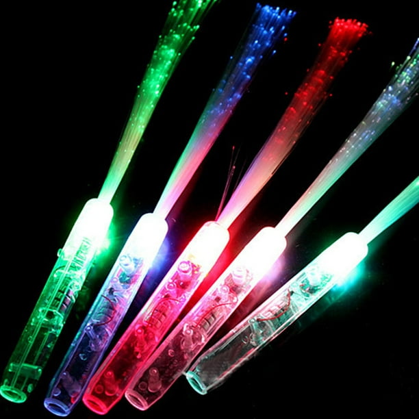 Light Up Magic Fairy wands Battery operated Flashing Concert Prop Night ...