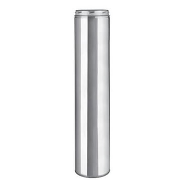 Selkirk 8UT-18 8" X 18" Stainless Steel Insulated Chimney Pipe ...