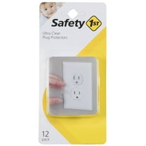 Safety 1st Ultra Clear Plug Protectors (12pk), Clear - Walmart.com