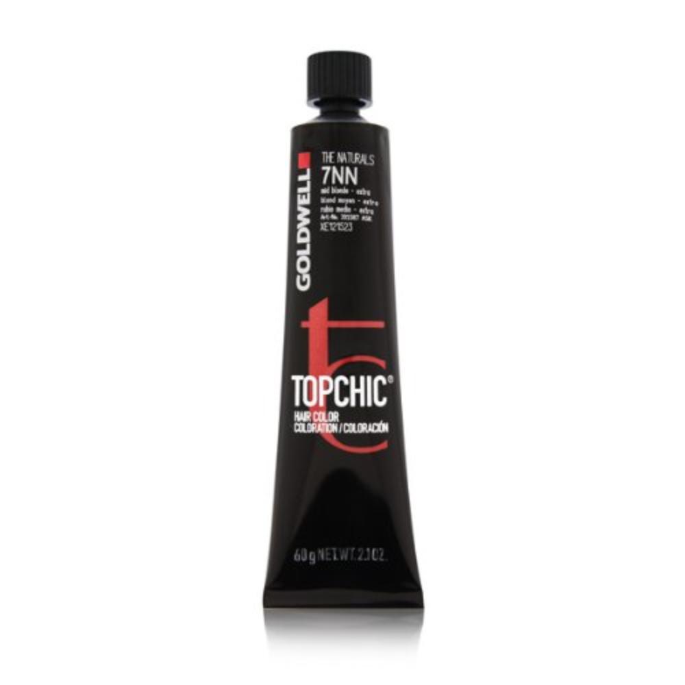 Goldwell Topchic Hair Color Coloration Tube 7NN Mid Blonde Extra