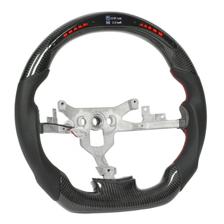 D Type Steering Wheel,Carbon Fiber LED Display Carbon Fiber LED ...