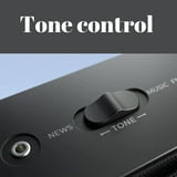 Philips 2000 Series AM/FM Battery-Operated Portable Cordless Radio with ...