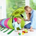 Tysrjsv Kids Crawl Tunnel Pop Up Crawl Through Baby Tunnel Toy 5.9ft ...