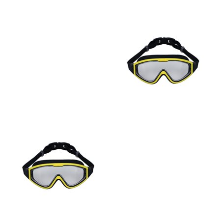 QualitChoice Professional Waterproof Swimming Wide Angle Goggles Pool ...