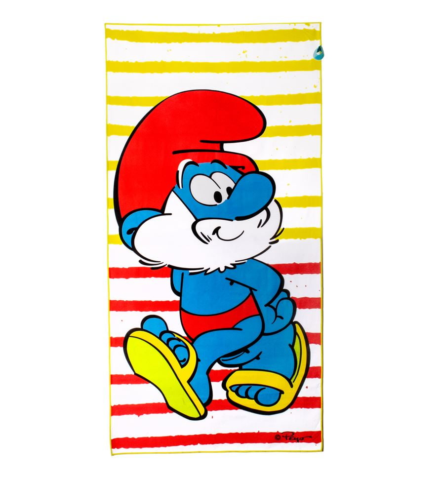 Papa Smurf Sustainable Beach Towel|BeachTech 30" x 60" Sand-Resistant ...