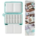 12 Well Paint Storage Box Watercolor Paint Case Folding Paint Box Paint ...