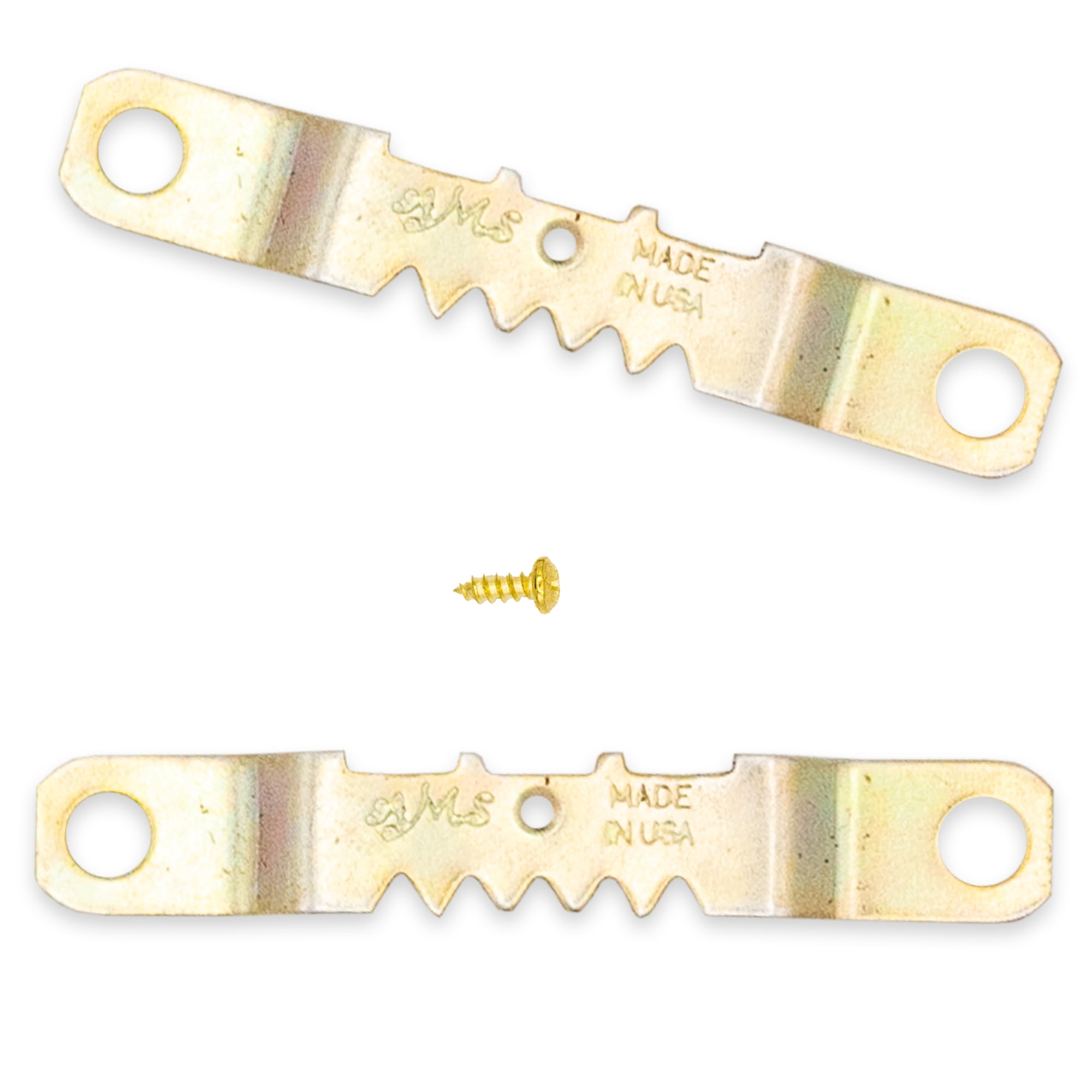 10 Sawtooth Picture Hangers 1-7/8 with Screws - Walmart.com