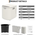 3.5L Electric Kitchen Composter - Smart Countertop Food Waste Bin with ...