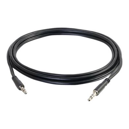 C2G Slim 10ft Slim Aux 3.5mm Audio Cable - M/M - Audio cable - mini ...