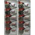 Maxell CR2032 Coin Cell Battery - Button Shaped, 10 PACK - Walmart.com