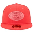 Men's New Era Scarlet San Francisco 49ers Color Pack Brights 59FIFTY ...
