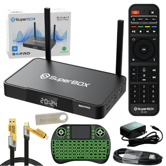 Superbox S6 Ultra 2025 Fully Loaded, Super Box S6ultra with Voice ...
