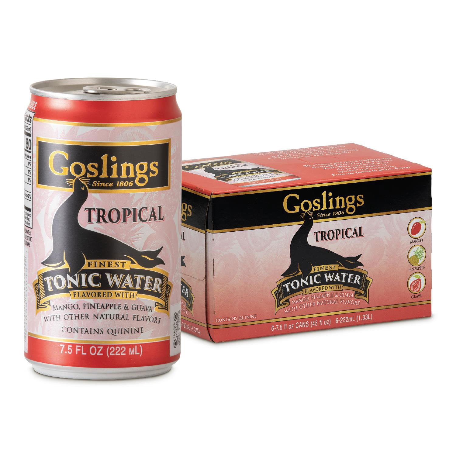 Goslings Tropical Tonic Water, 7.5 fl. oz. can, 24 pk. - Samsclub.com