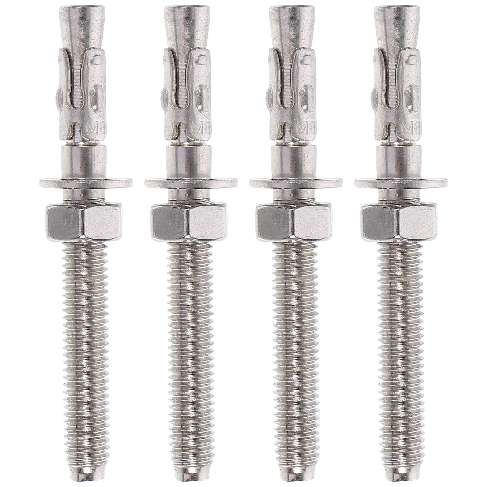 4pcs Sturdy Stainless Steel Bolts Practical Fixing Bolts Fixing ...