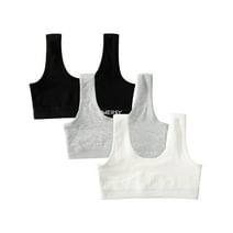 gdxvjhbj Girls Sports Bras with Padding Girls and Big Girls Bras ...