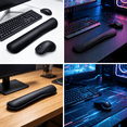 XIBUFE 2026 New Mouse Wrist Rest Pad Keyboard Support Memory Foam Set ...