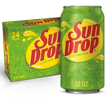 Diet Sun Drop Citrus Soda Pop, 12 fl oz, 12 Pack Cans - Walmart.com