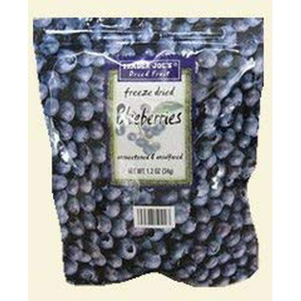 Trader Joe's Freeze Dried Blueberries (Pack of 2) - Walmart.com Trader Joe's Freeze Dried Blueberries (Pack of 2) - Walmart.com