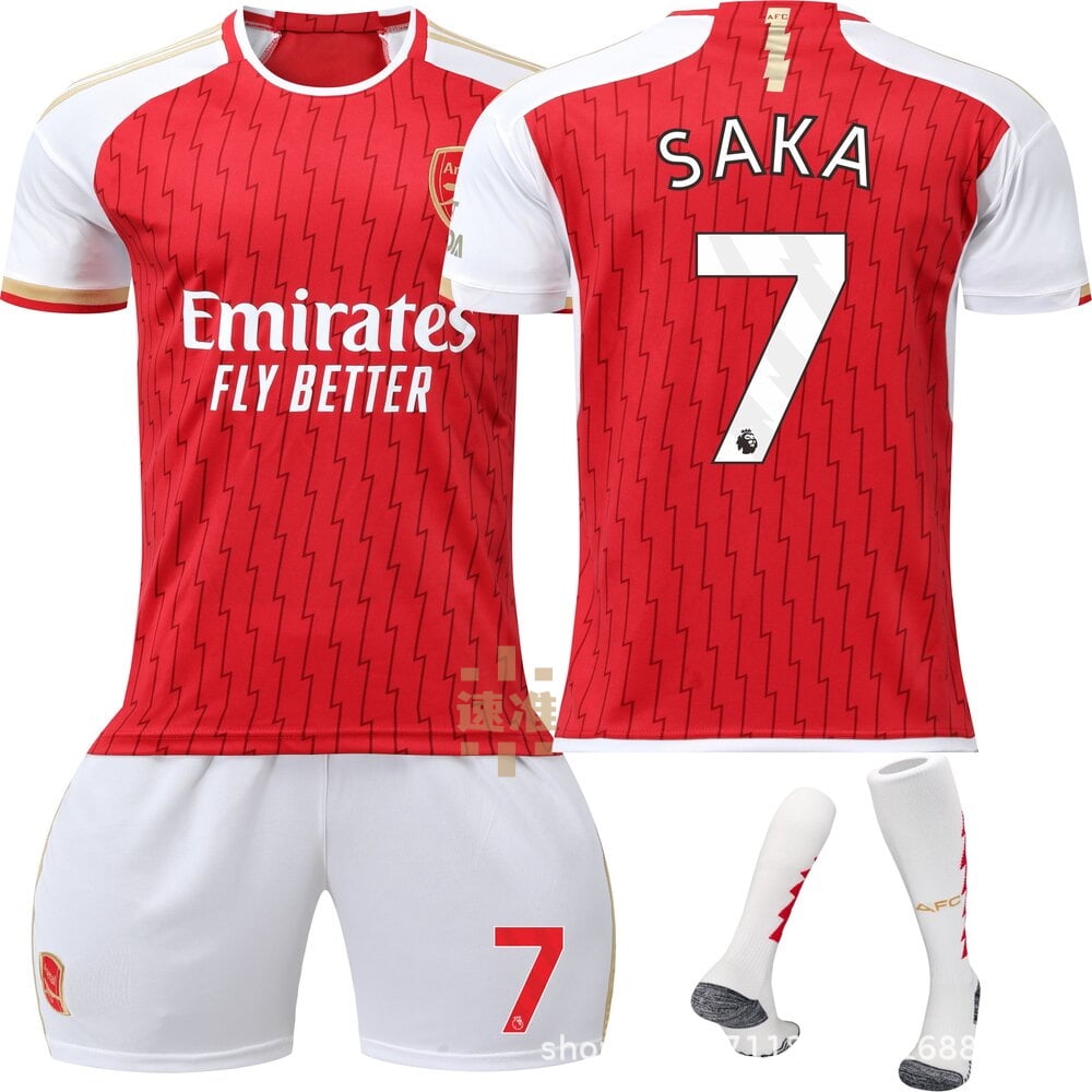 Click here for Wevalley 2324 Arsenal Home Football Uniform Set 7... prices