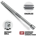 YJYCSAH-4-Piece 3/8-Inch Drive Socket Extension Bar Set, Chrome ...