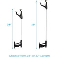 NOVA 24” Long Reacher, Lightweight Grabber with Wide Gripper, Hook ...
