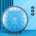 Tongue Drum 13 Inches 15 Notes, Hand Pan Drums for Adults 440hz, C ...