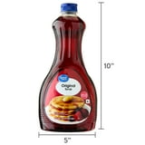 Great Value Original Syrup 36 fl oz for pancakes waffles baking ...