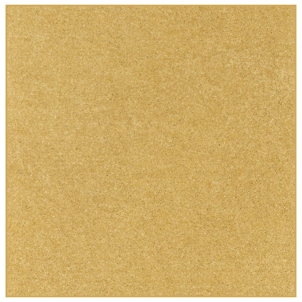 Bright House Solid Color Area Rugs Yellow - 6' Square - Walmart.com