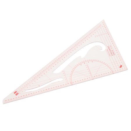 French Triangle Sewing Ruler Measure For Dressmaking Tailor Grading ...