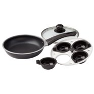 The Kitchen Sense Heavy Duty Non-Stick Fry Pan with Glass Lid - Walmart.com
