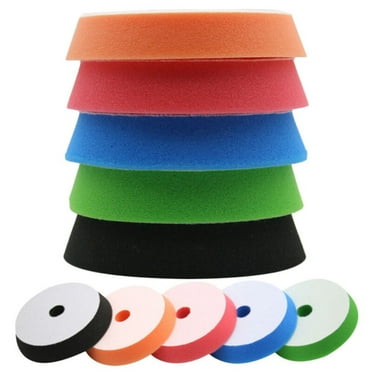"3"" Professional Buffing Pad Kit, 4 Styles Polishing Pads, Backing ...