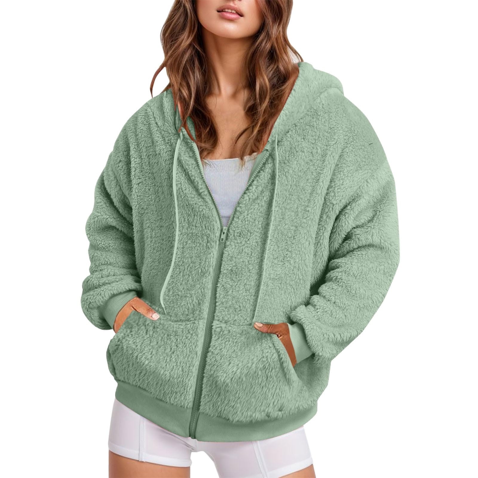 Click here for Timegard Hoodies For Women Plus Size Full Zipper F... prices