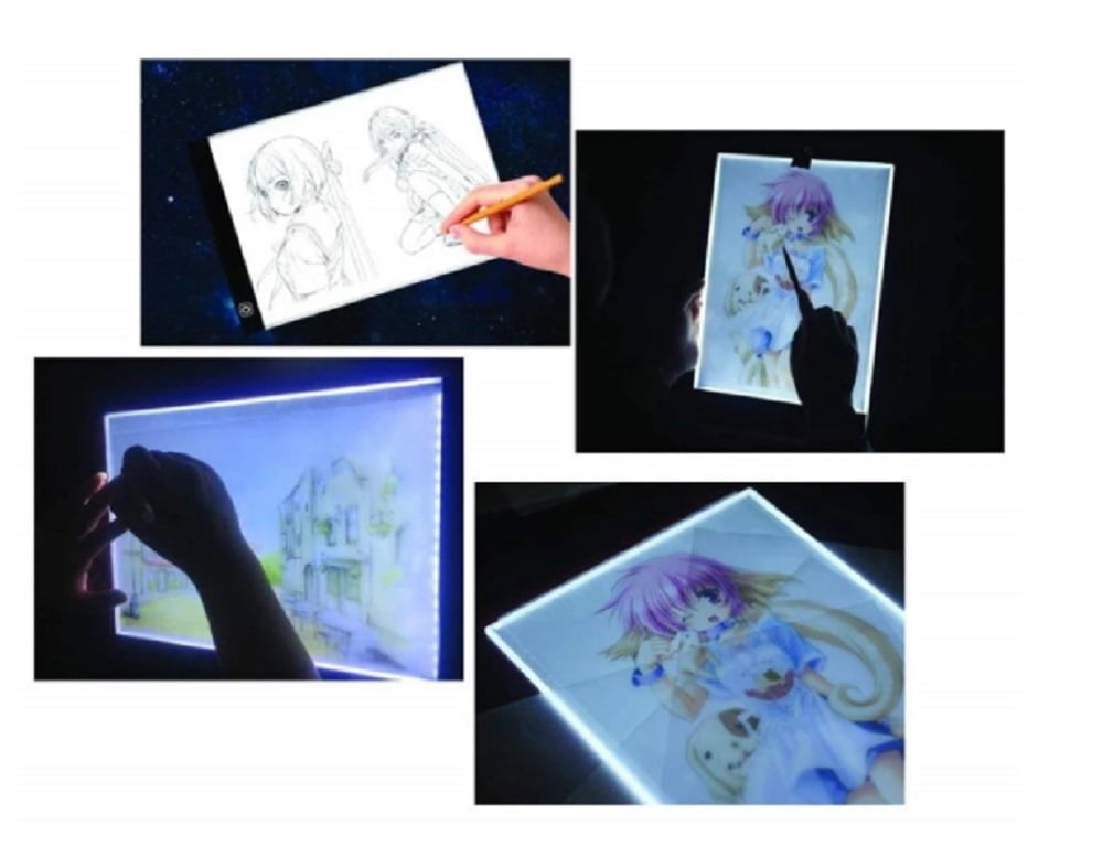 Buy A4 USB LED Artist Tattoo Stencil Board Light Box Tracing Drawing ...