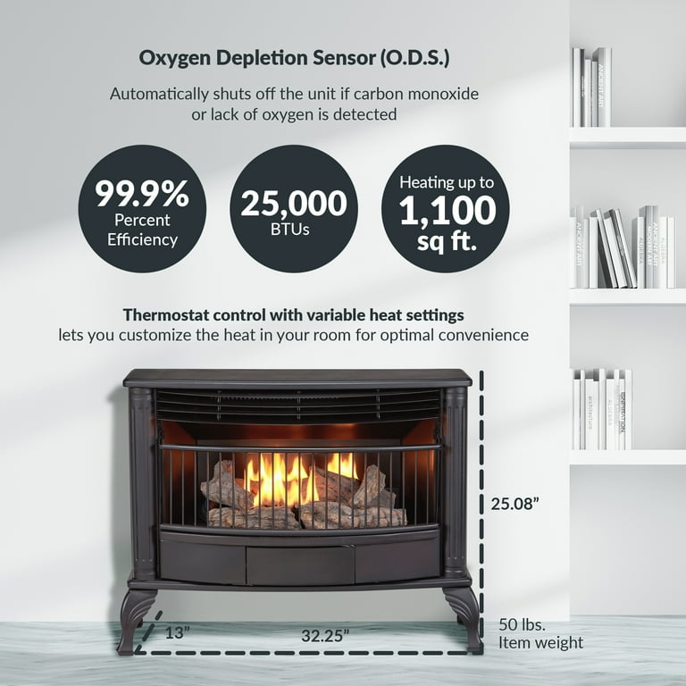 Procom Gas Fireplace