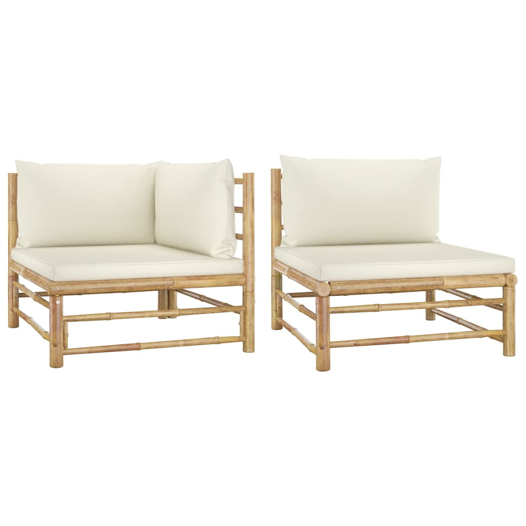 Click here for Vidaxl 2 Piece Garden Lounge Set With Cream White... prices