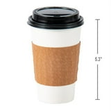 Great Value Everyday to Go Cups, Lids & Sleeves, 16 fl oz, 20 Count ...