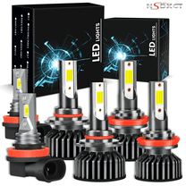 For Honda Accord 2013-2015 9005 LED Headlight Hi/Lo Beam H11 Fog Light ...