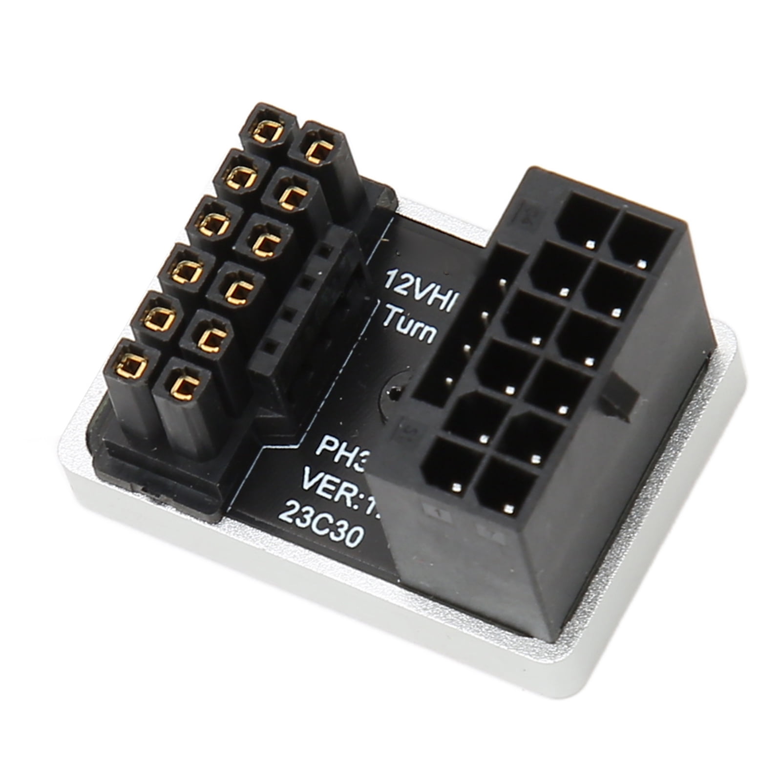 16P to 16P GPU PCIe Connector, 600W 12V HPWR Male to Female 180 Degrees ...