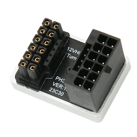 16P to 16P GPU PCIe Connector, 600W 12V HPWR Male to Female 180 Degrees ...