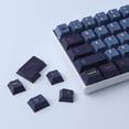 Sunzit PBT Keycaps,76 Keys Dracula Double Shot Dye Sublimation Cherry ...