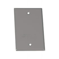 Sigma Electric 1-Gang Rectangle Metal Weatherproof Electrical Box Cover ...