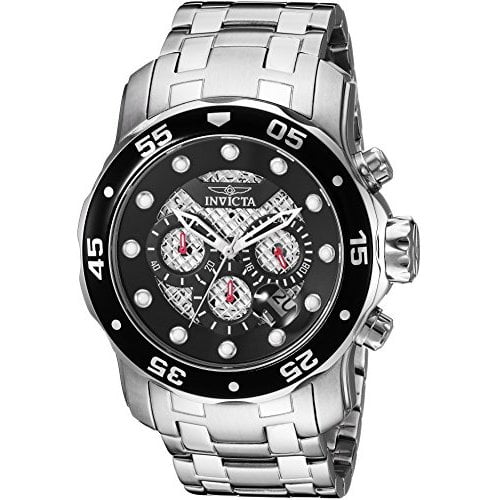 Invicta - Invicta Pro Diver 25331 Stainless Steel Chronograph Watch ...