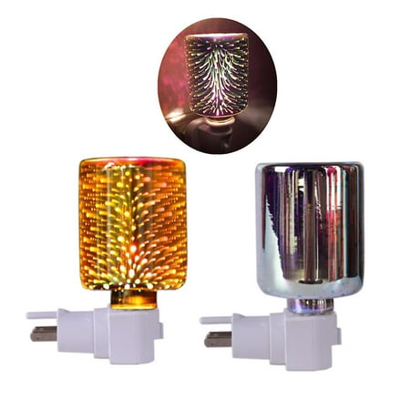 Electric Melting Wax Lamp Firework Aromatherapy Lamp Night Light ...