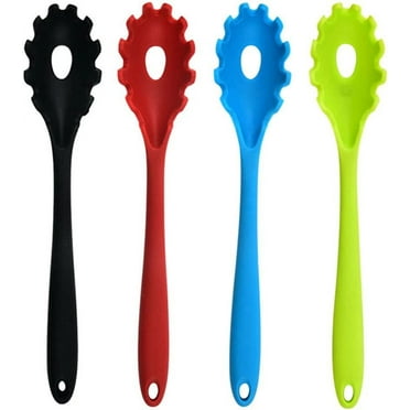 2 Pieces Spaghetti Spoon Large Pasta Server Utensil, 9.4 Inch Stainless ...