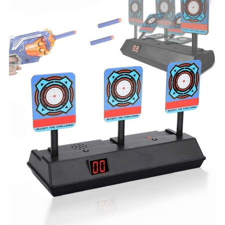 Digital Shooting Targets with Foam Dart Toy Shooting Blaster for Kids ...