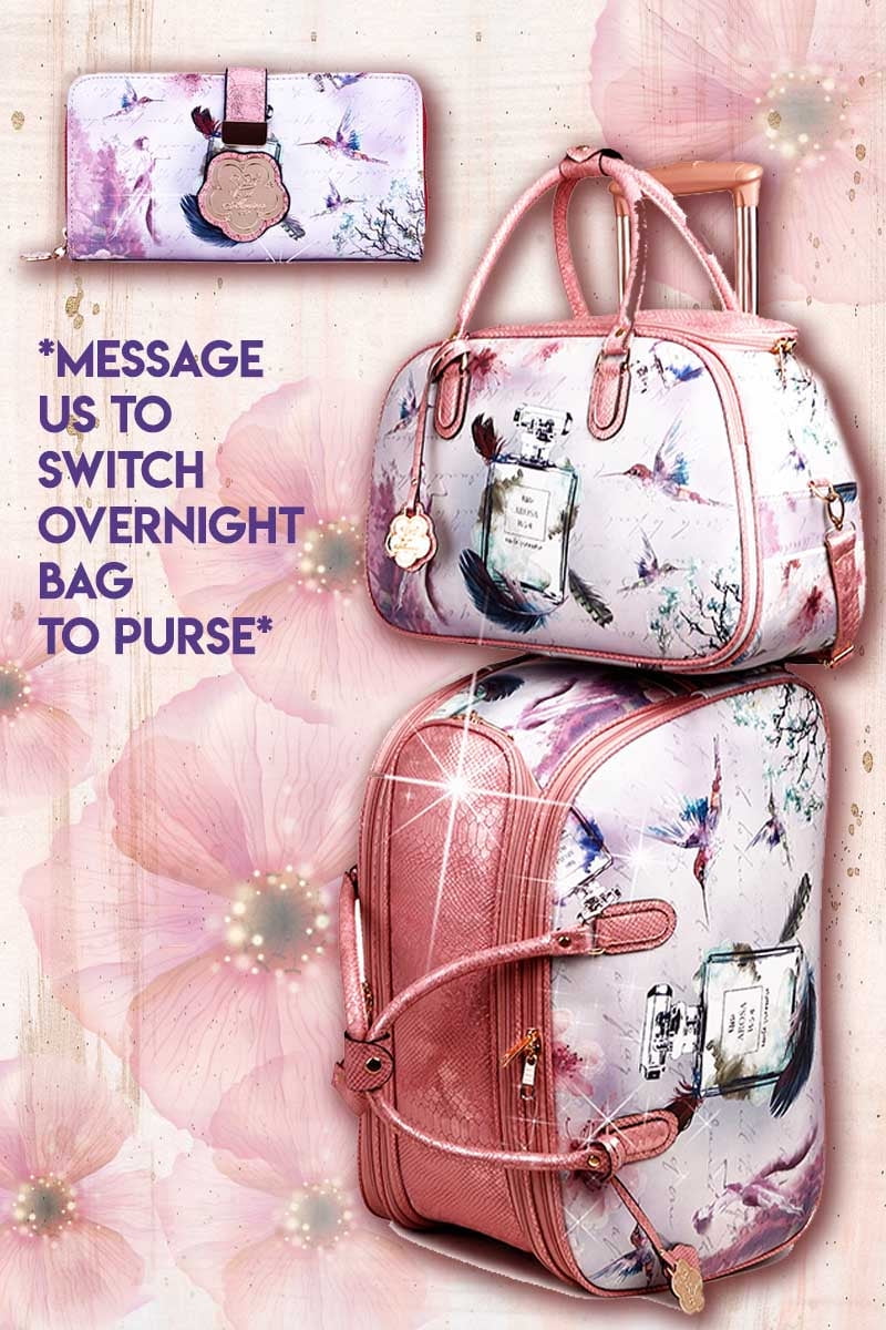 Arosa Fragrance 3PC Set | Women's Duffel Set with Clutch & Bag ...