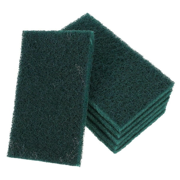 Nylon Kitchen Cleaning Dish Scrubber Scouring Pads for Household 6Pcs ...