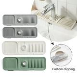 Yesbay Drain Pad Waterproof Cuttable Aperture Anti-slip Strip Splash ...