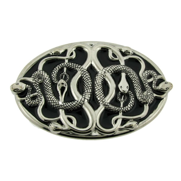 Snake Belt Buckle Rattlesnake Viper Cobra Python - Walmart.com
